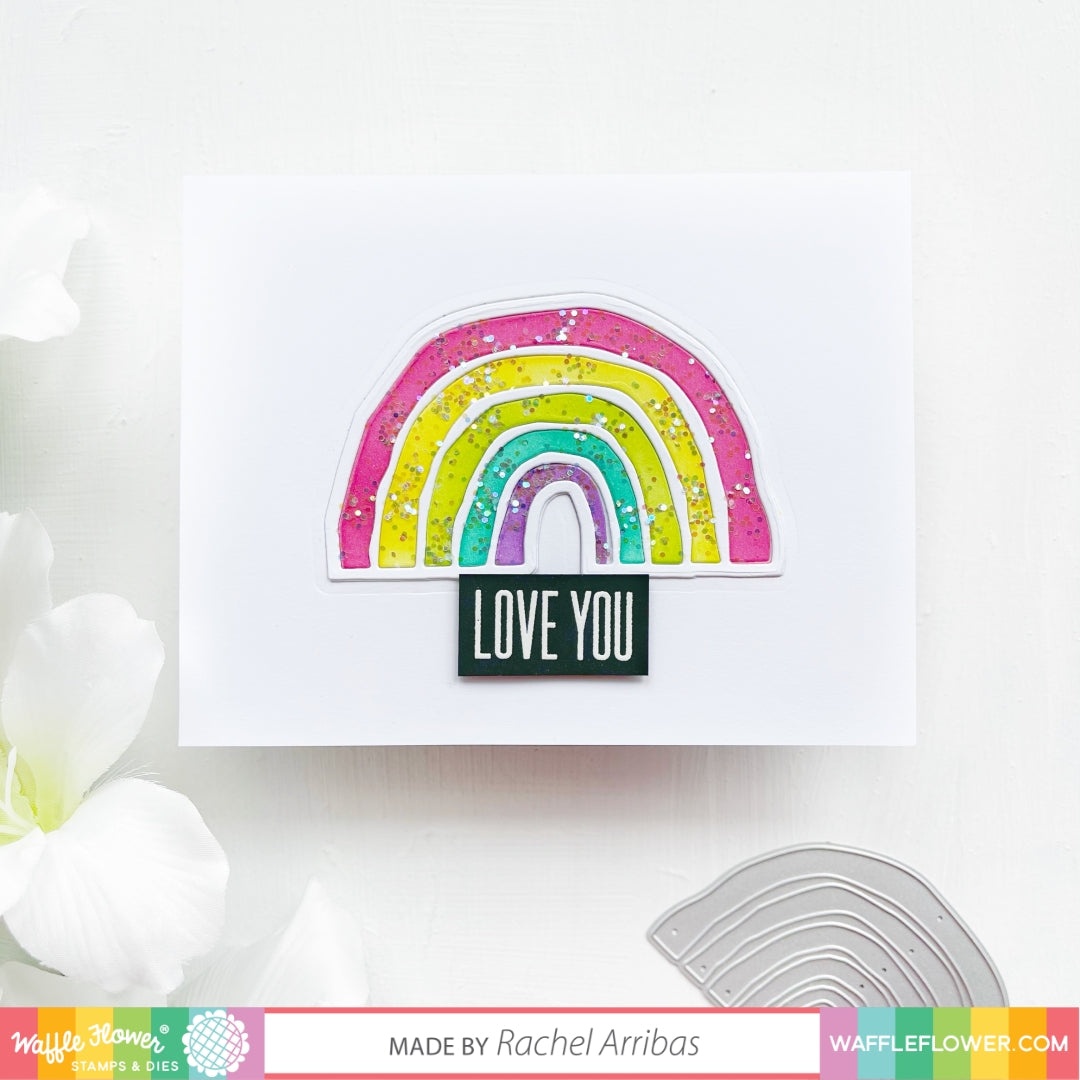 Rustic Rainbow Die – WaffleFlower.com