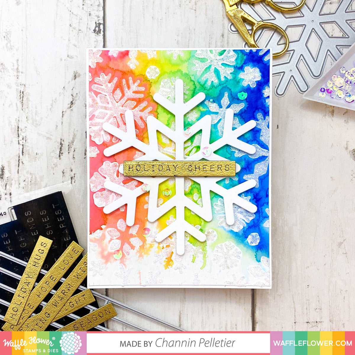 Classic Snowflake Die – WaffleFlower.com