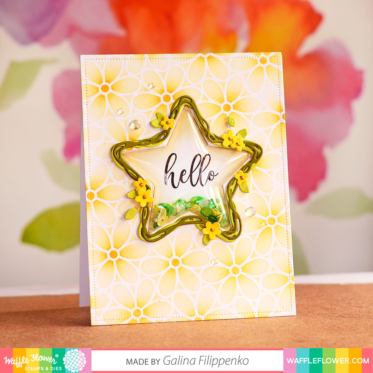 Tangled Star Die – WaffleFlower.com