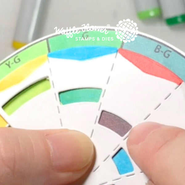 Color Wheels Matching Die – WaffleFlower.com