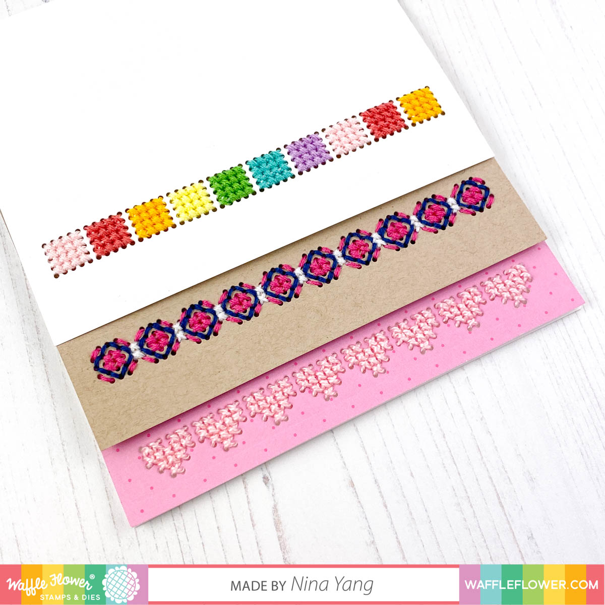 Stitchable Borders Bundle – WaffleFlower.com