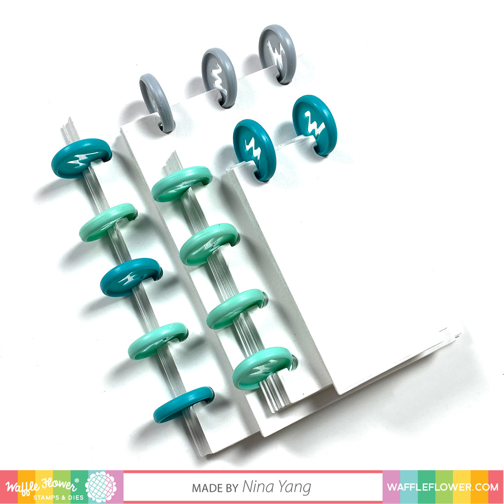 Binding Discs - Cool Set – WaffleFlower.com